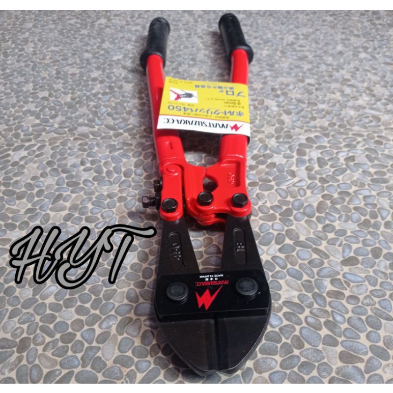 Jual Bolt Cutter 18 inch MCC Tang Potong Besi Segel Beton MATSUZAKA ...