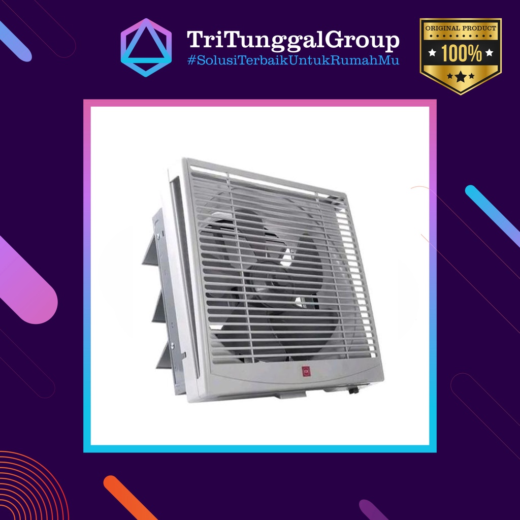 Jual (BAYAR DI TEMPAT) KDK EXHAUST FAN / HEXOS DINDING 30RQN5 / 30 RQN5 ...