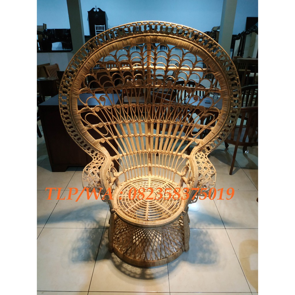 Jual Kursi Merak Rotan, Kursi Rotan, Foto Booth Pelaminan | Shopee ...