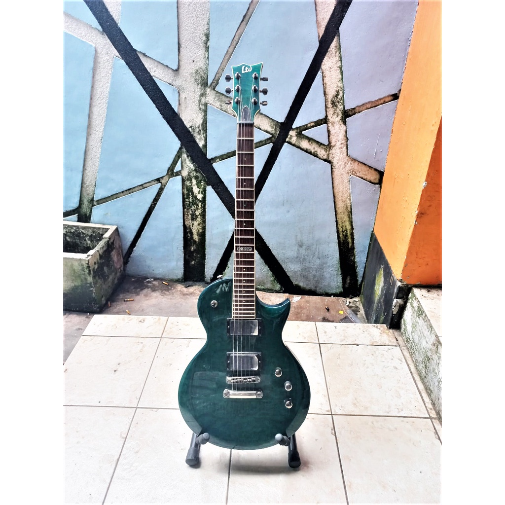 Jual Guitar Electric ESP Ltd EC-200QM | Shopee Indonesia