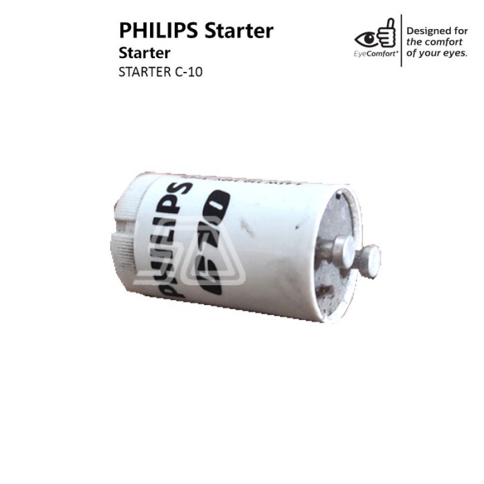 Jual PHILIPS Starter STARTER C-10 untuk neon 4-65W | Shopee Indonesia