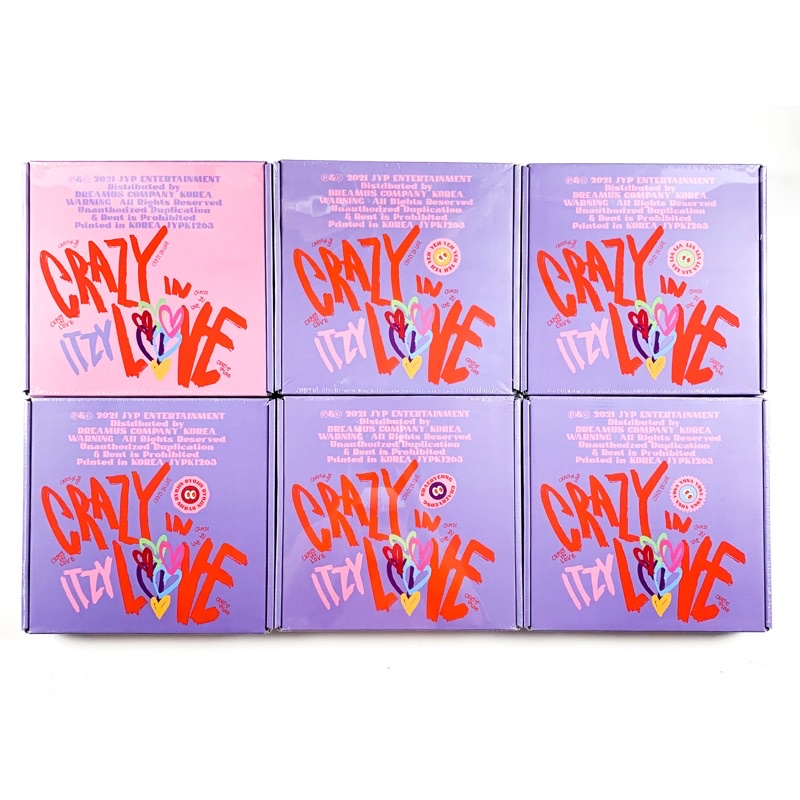 Jual ITZY 1st Album - Crazy In Love | Shopee Indonesia
