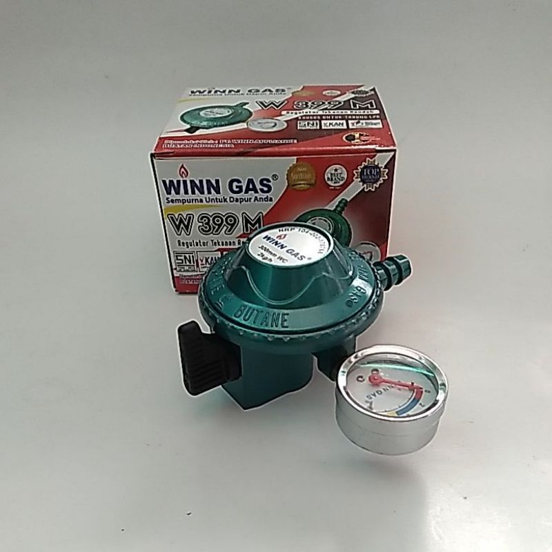 Jual Regulator Winn Gas W 399 M ( Meter ) | Shopee Indonesia