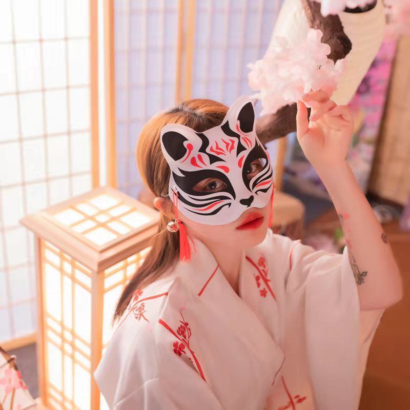 Jual Jepang Kitsune Mask Topeng Kitsune Topeng Cosplay Festival Mask ...