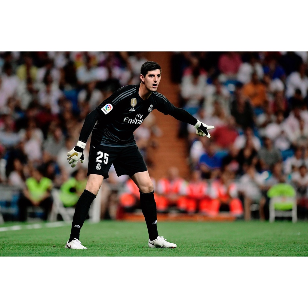 Jual POSTER HIASAN DINDING HIBAUT COURTOIS | KIPER REAL MADRID / TIMNAS ...