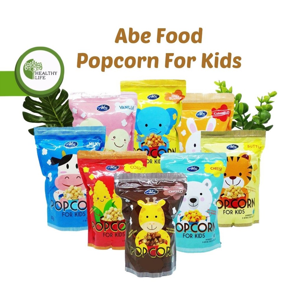 Jual Abe Food Popcorn For Kids 80 gr | Shopee Indonesia