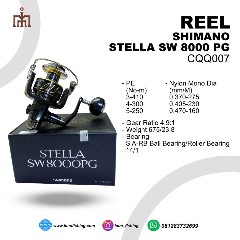 Jual REEL SHIMANO STELLA SW 8000 PG | Shopee Indonesia