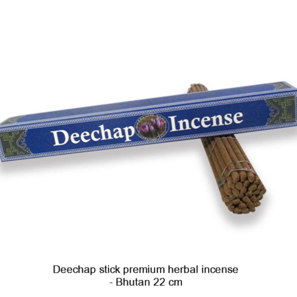 Jual Dupa/hio bhutan Deechap stick premium herbal incense 22 cm (herbal) | Shopee Indonesia