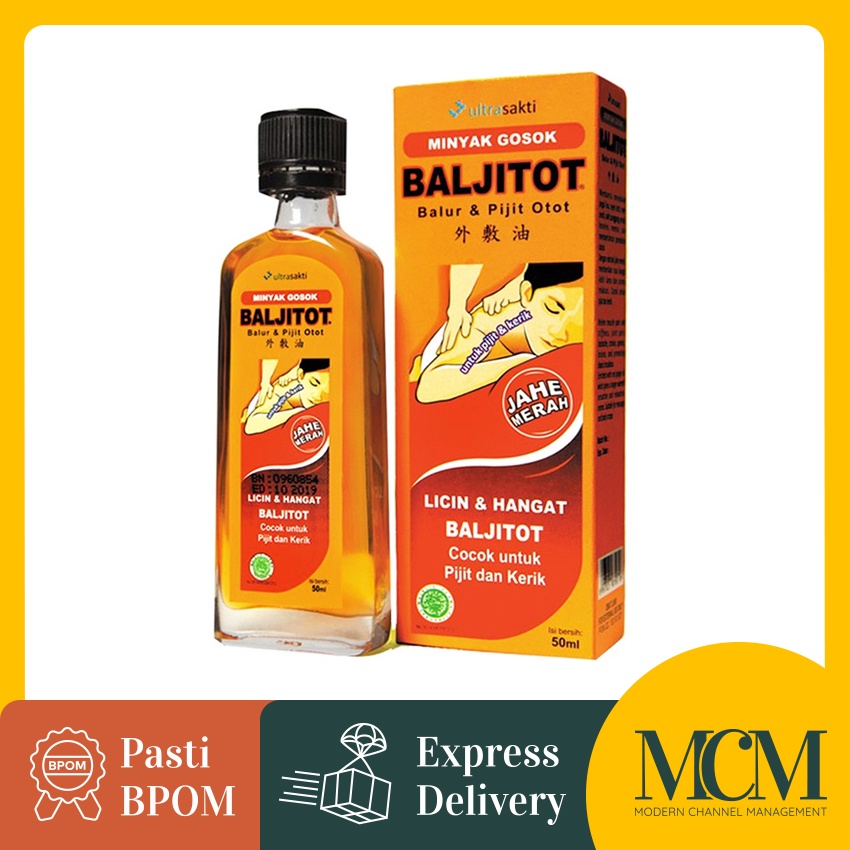 Jual Obat Gosok - Baljitot Minyak Gosok Balur & Pijat Otot - 50 mL ...