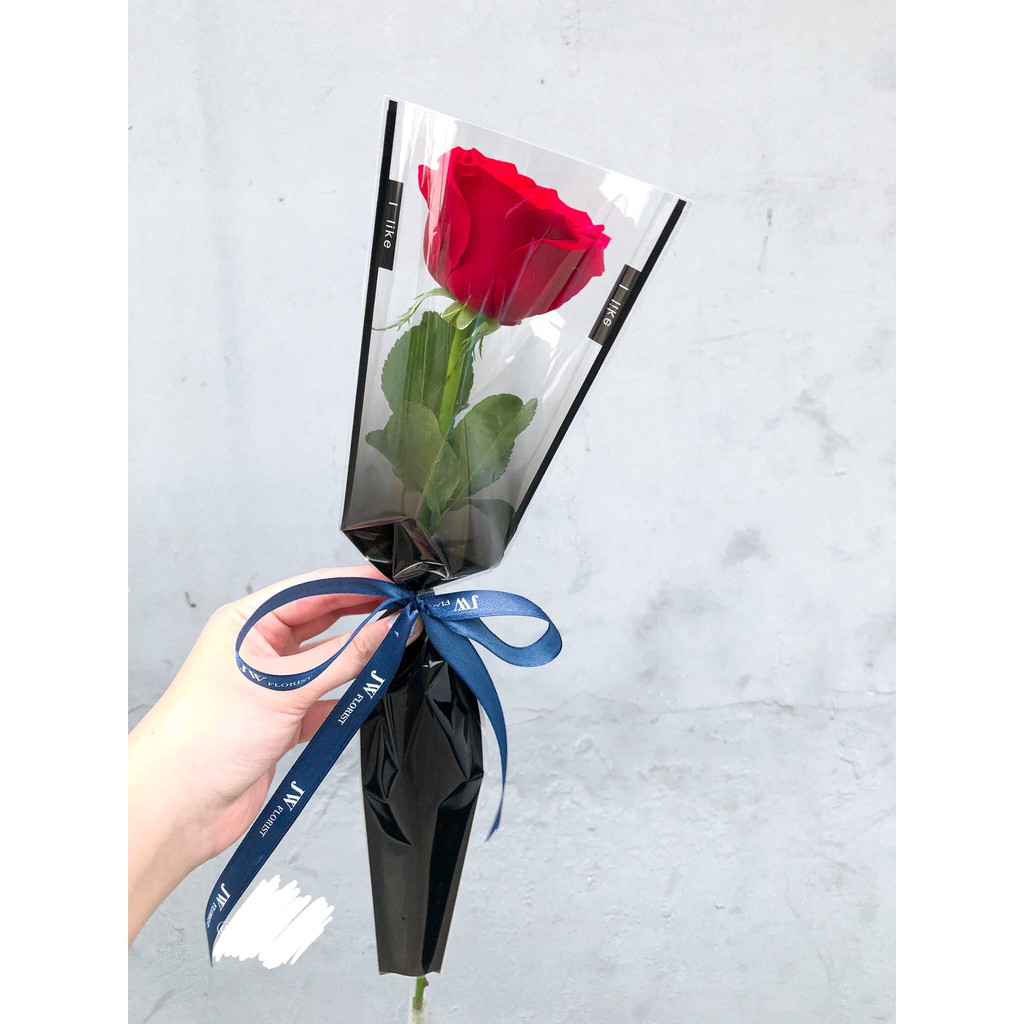 Jual Bouquet Buket Bunga Mawar Segar Setangkai satu (1) tangkai ...