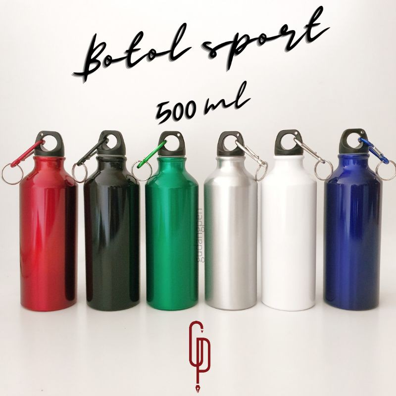 Jual Botol Minum Sport Alumunium 500 ml | Shopee Indonesia