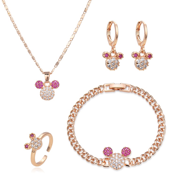 Jual HYL JEWELRY COD set perhiasan titanium anak wanita anti lapis emas ...