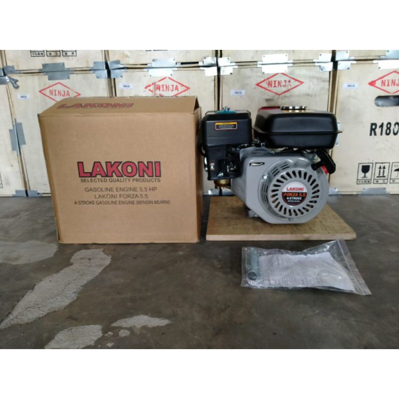 Jual Mesin Motor Penggerak bensin/ENGINE 5.5HP/GX160 LAKONI | Shopee ...