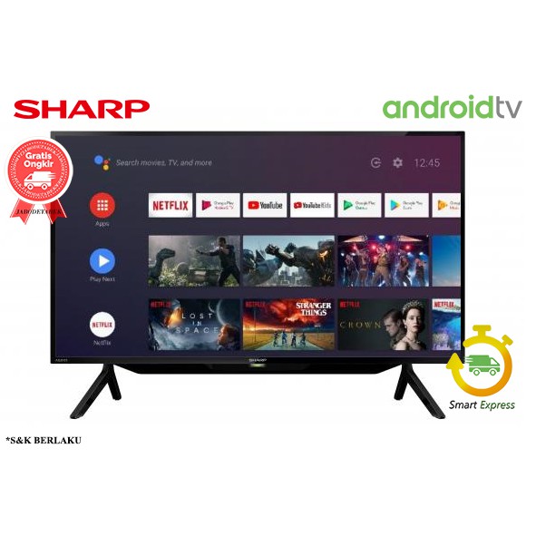 Jual TV LED SHARP 2T-C42BG1i (ANDROID TV) - 42 INCH | Shopee Indonesia