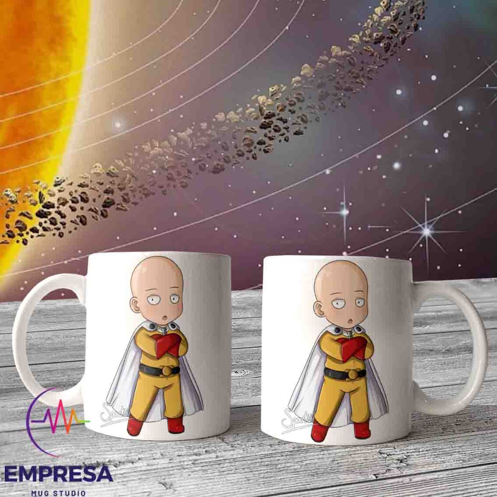 Jual Mug One Punch Man Chibi Saitama One Punch Man | Shopee Indonesia