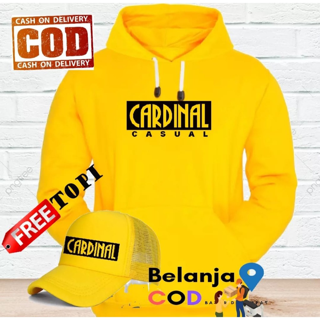 Jual Bonus Topi ! Jaket Sweater Hoodie - Hoodie Distro Terbaru Cardinal ...
