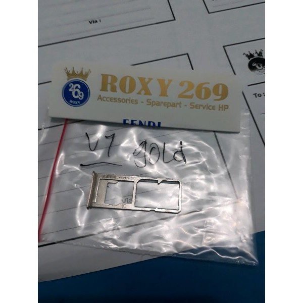 Jual ORIGINAL Simtray Sim Tray Hp Vivo V7 - Simtrey Slot Card Tatakan ...