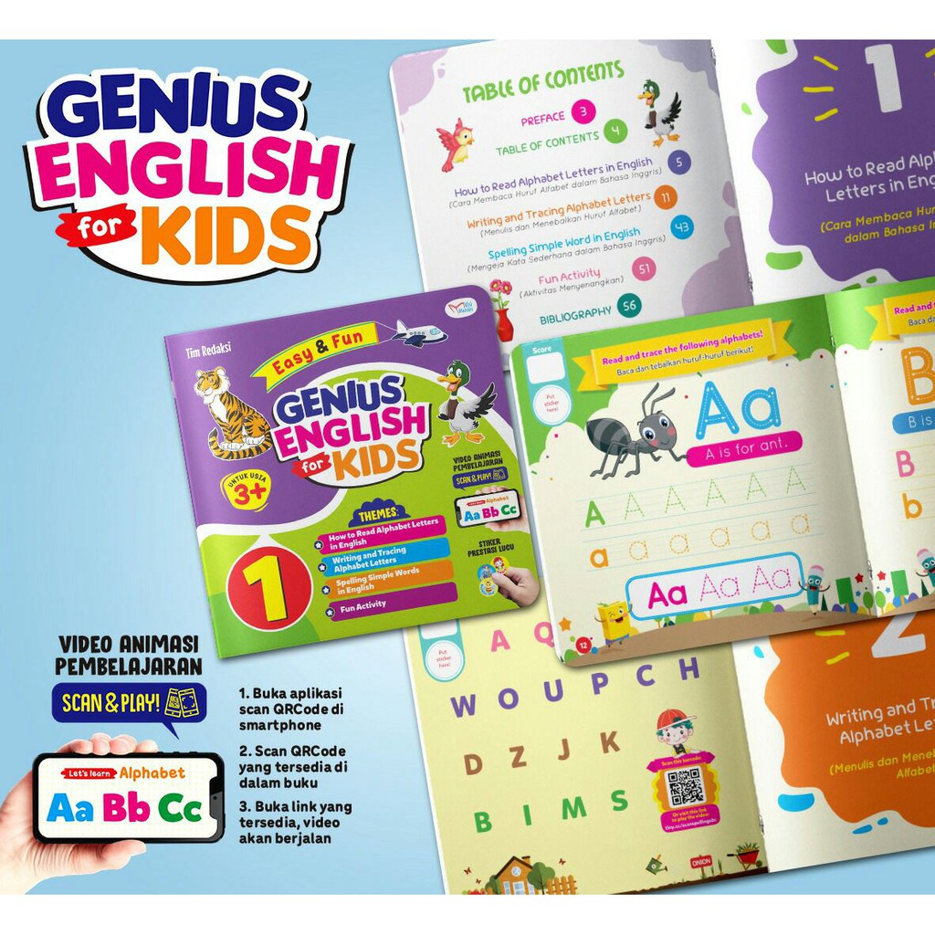 Jual Genius English for Kids (GENKids) | Shopee Indonesia