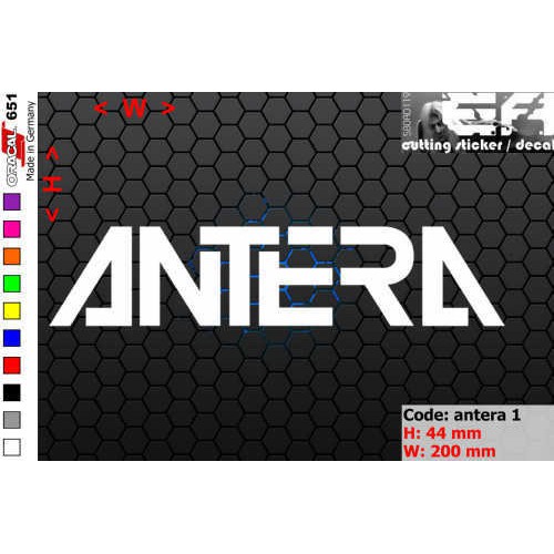 Jual ea cutting sticker / decal Code: antera 1 ( sponsor logo ...