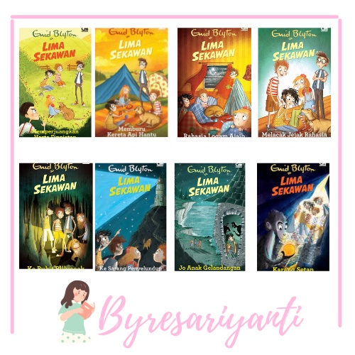 Jual Series Lima Sekawan Lengkap by Enid Blyton | Shopee Indonesia