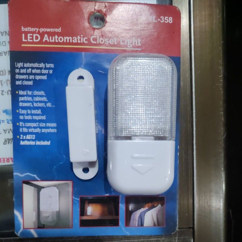 Jual Lampu LED Sensor Magnet Lampu Laci Lemari Lampu Mini Led Automatic ...