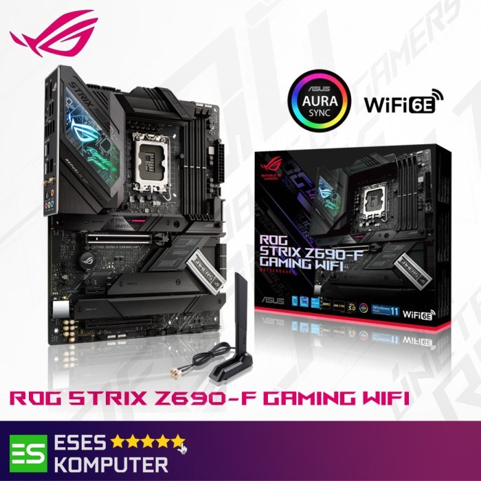 Jual Motherboard ASUS ROG STRIX Z690-F GAMING WIFI | ATX Intel LGA1700 ...