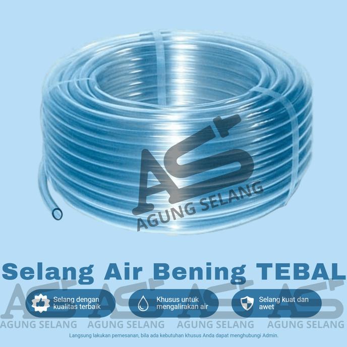 Jual [Ready] Selang Air Bening Tebal 3/8" Selang Bening Transparan ...