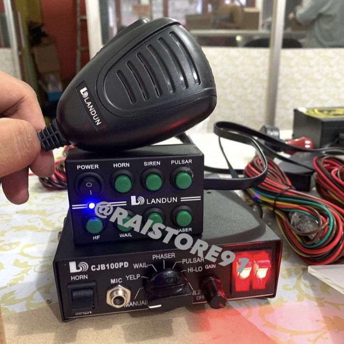 Jual Sirine Landun Cjb100Pd Ori Pjr Termurah Include Jumper Mic ...