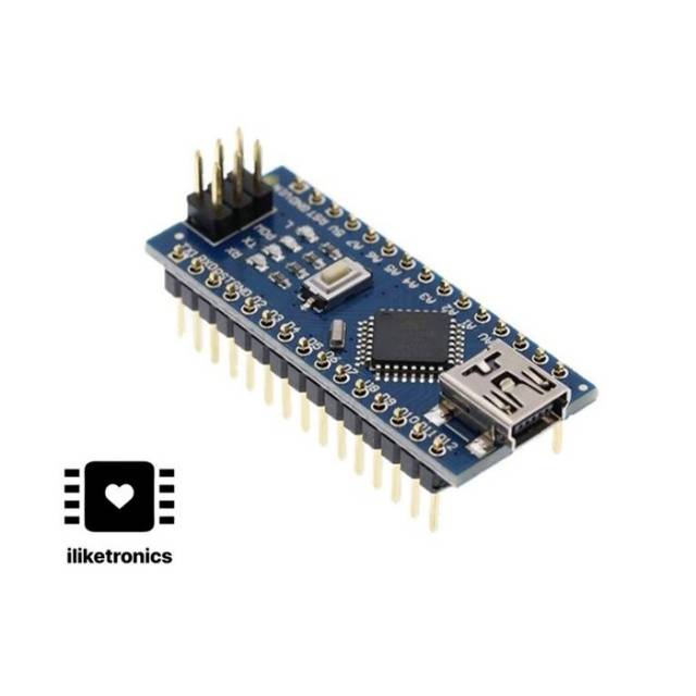 Jual Arduino Nano V3.0 ATmega328P CH340G + USB Kabel (Clone) | Shopee ...