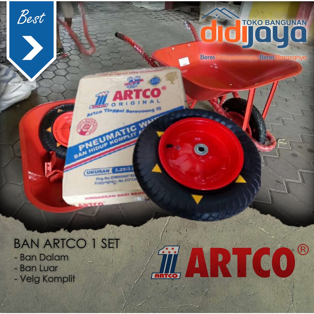 Jual Ban Artco / Velg Artco 1 Set Komplit Tinggal Pasang | Shopee Indonesia