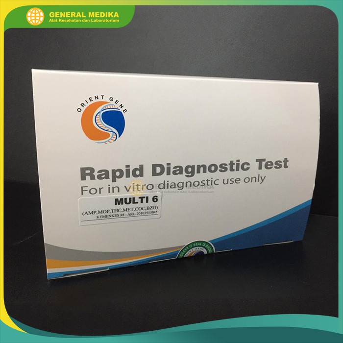 Jual Alat test Multi 6 Panel (MET/COC/MOP/AMP/THC/BZO) | Shopee Indonesia