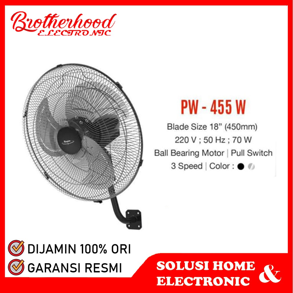 Jual (BISA COD) Kipas Angin Maspion PW455 / PW-455 / PW 455 Kipas Angin ...