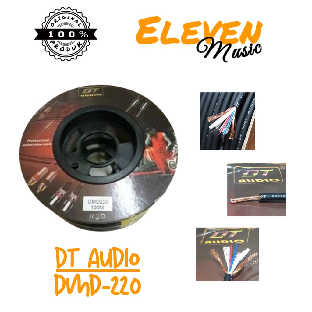 Jual Kabel Audio Instrument Microphone DT AUDIO DMD220 Original PER ...