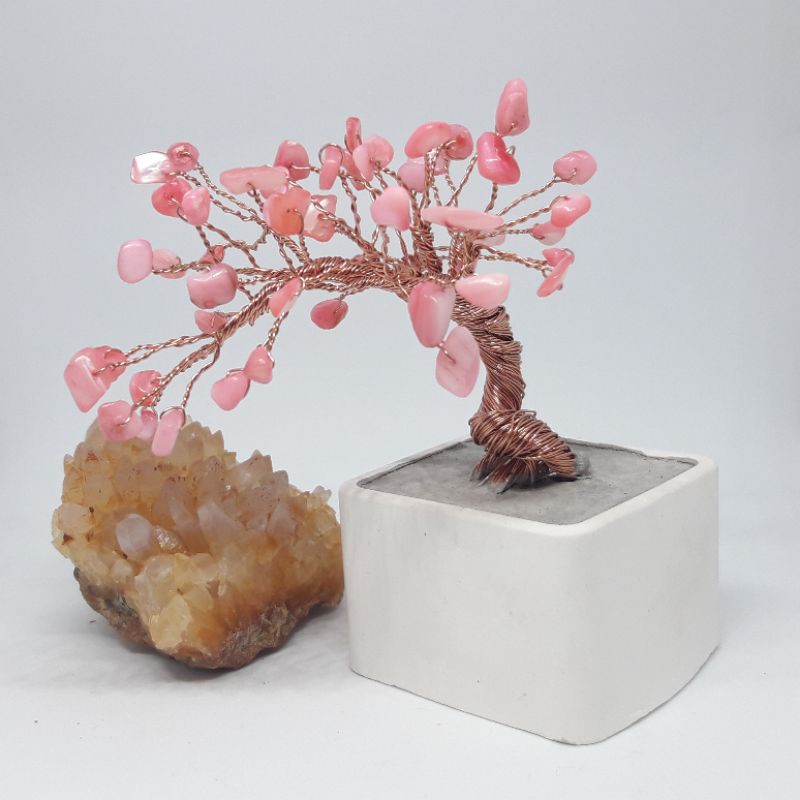 Jual Pohon hias mini / Pohon batu kerang mini / bonsai batu kristal ...