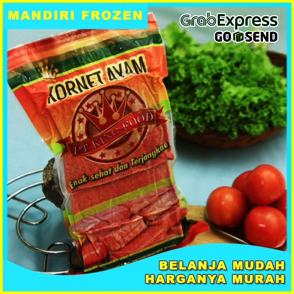 Jual Kornet Ayam blok KING FOOD 450gr - Makanan Beku Olahan | Shopee ...