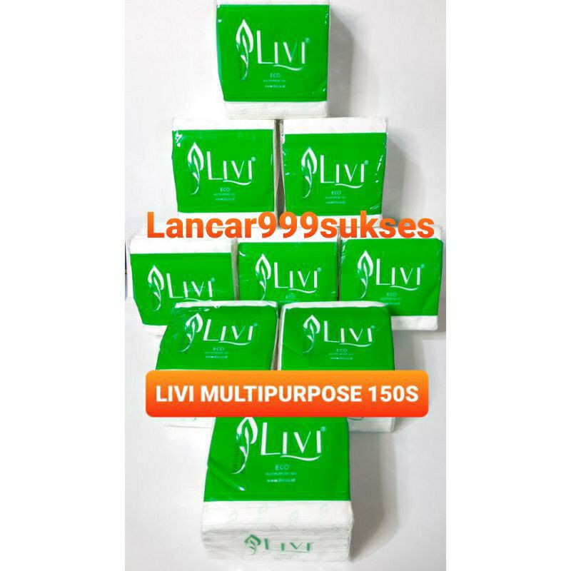 Jual Tissue livi 1 karton pop up 150 sheets 1 kardus tissue livi 1 dus ...