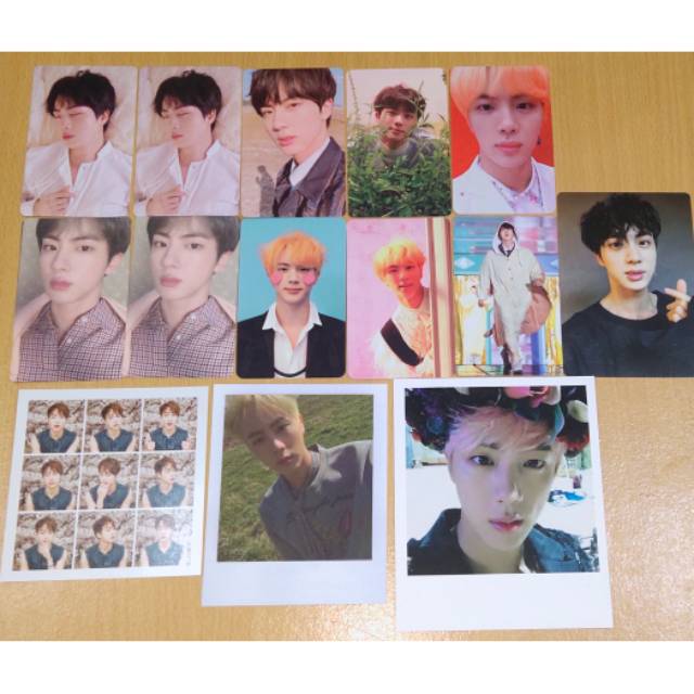 Jual Photocard Jin BTS Official | Shopee Indonesia