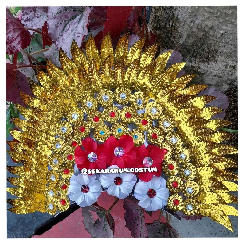 Jual mahkota Bali / mahkota tari /sunting adat / suntiang / bando adat ...