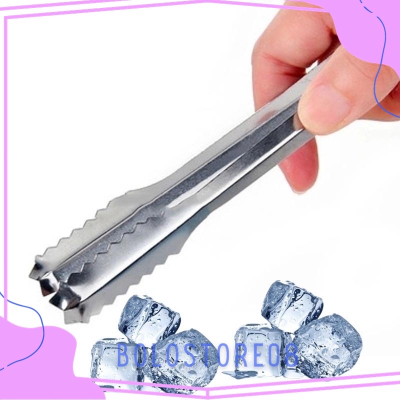 Jual Capitan Es Batu Bahan Stainless Steel/ Pencapit Es Batu/ Penjepit ...