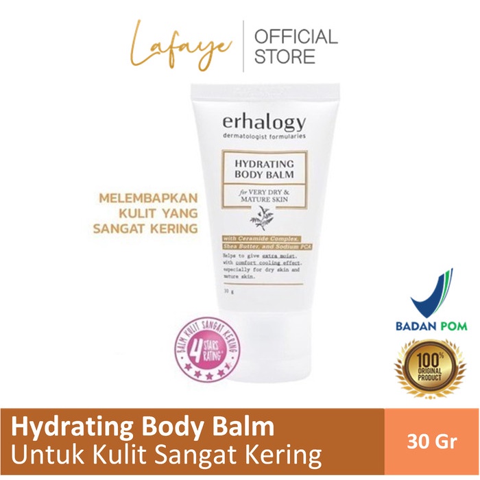 Jual ERHA Lotion Pelembab Kulit Kering ERHALOGY Hydrating Body Balm ...