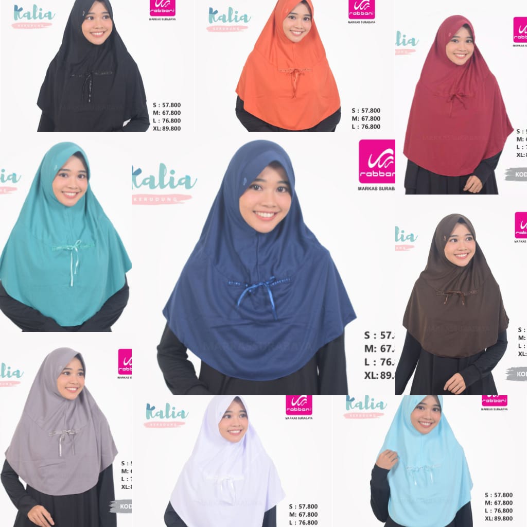 Jual KERUDUNG SEKOLAH RABBANI KALIA - JILBAB INSTAN KALIA RABBANI | Shopee Indonesia
