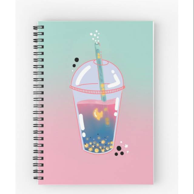 Jual NC READY- Notebook Boba Bubble Tea Cute Kawai | Shopee Indonesia