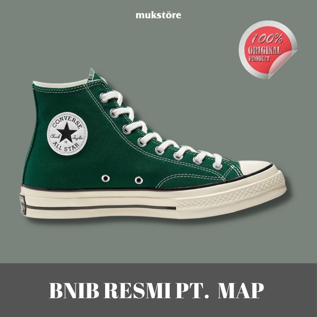 Jual Converse Chuck Taylor All Star 70s Hi Midnight Clover Green ...