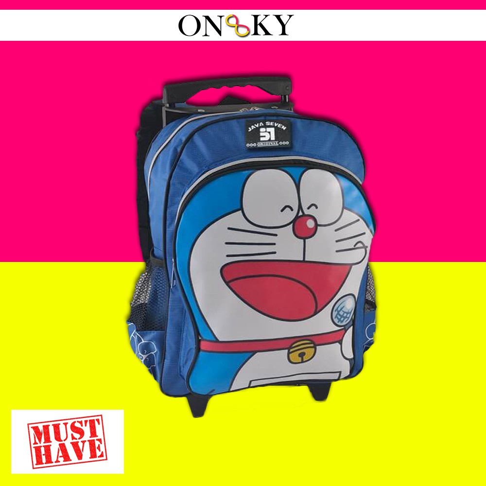 Jual Tas Roda Anak Doraemon / Tas Trolley Ransel Koper Anak / Tas ...