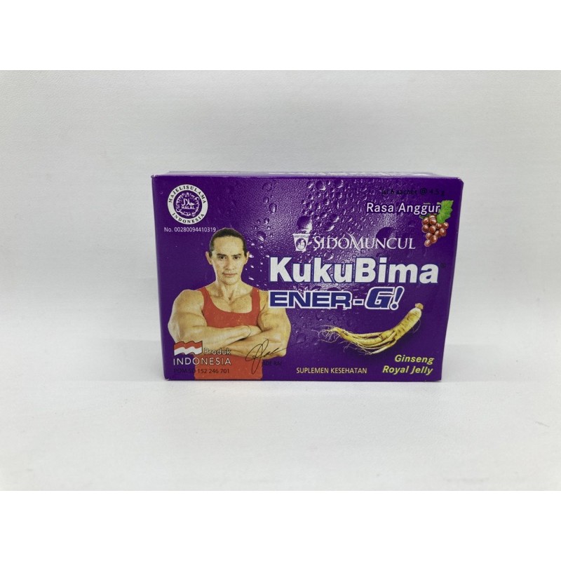 Jual Kuku Bima Ener-G Rasa Anggur 6x4,5g BOX | Shopee Indonesia