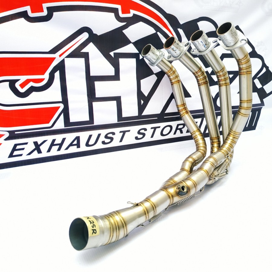 Jual Pipa Header Knalpot Racing Kawasaki ZX 25R Full Stainless | Shopee ...