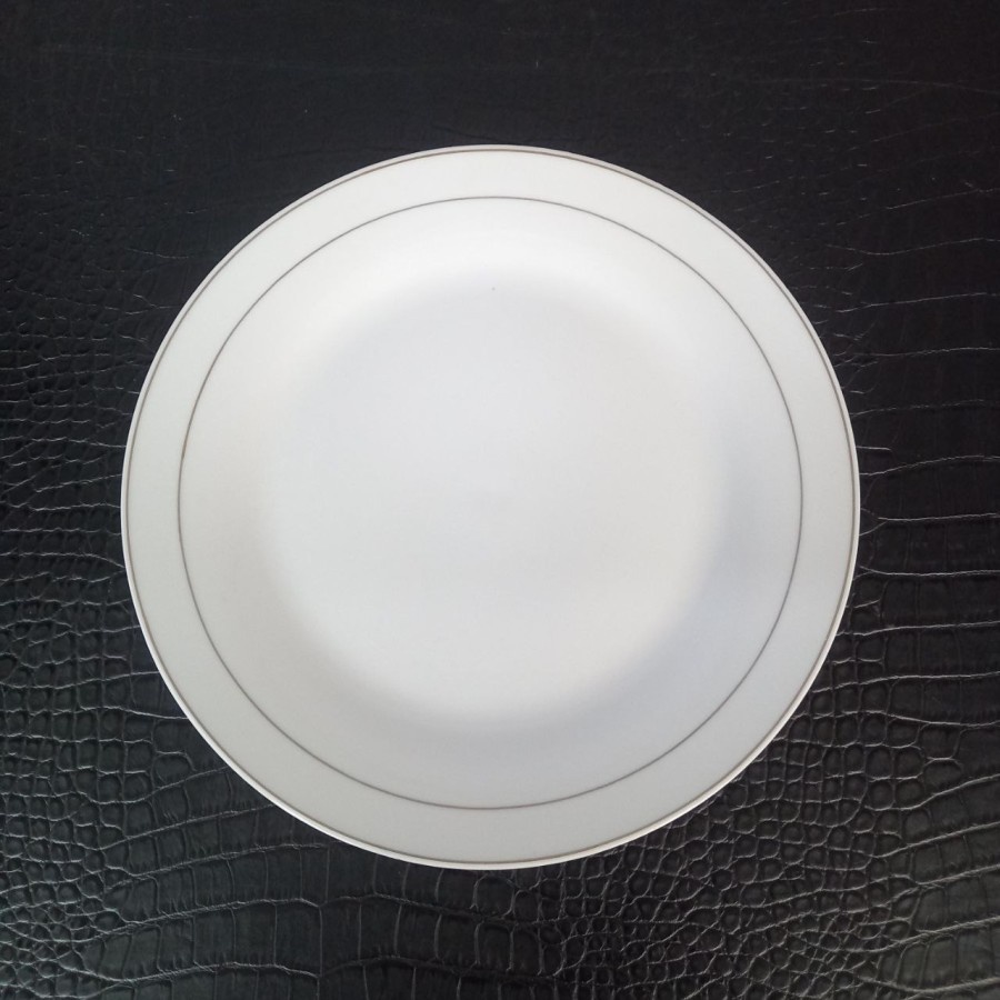 Jual PIRING CEPER KERAMIK GARIS-GARIS KUNING | Shopee Indonesia