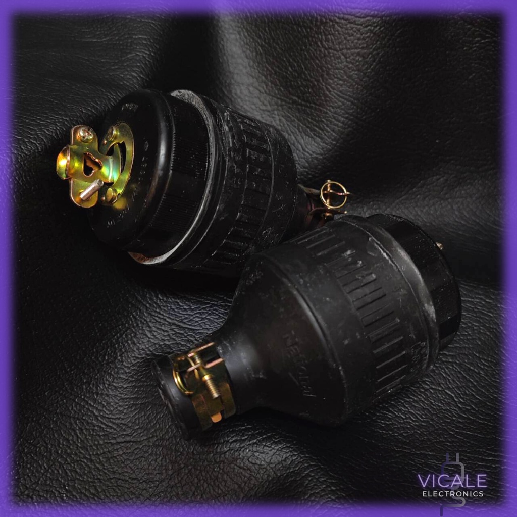 Jual National Grounding 3P20A Hooked Waterproof Rubber Cap WF8420K (20A ...