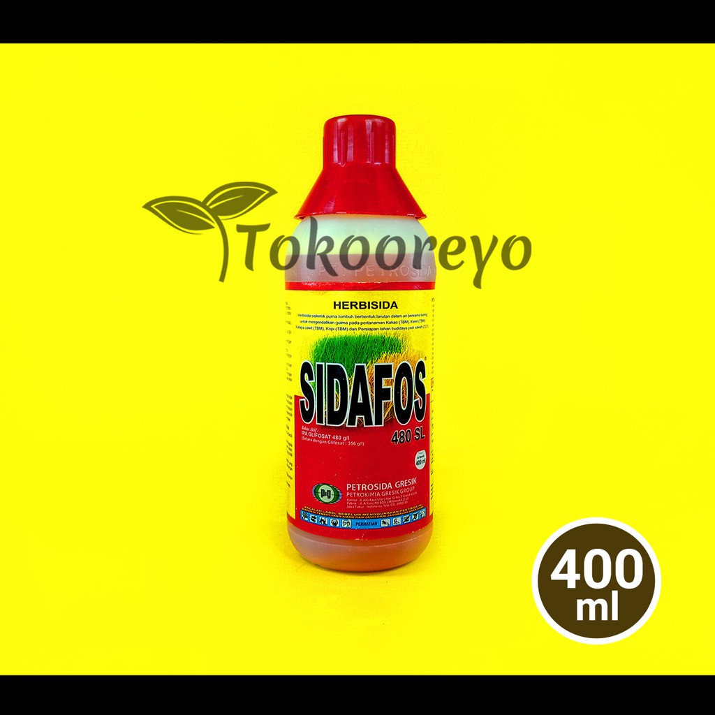 Jual SIDAFOS 480 SL ISI 400 ML HERBISIDA | Shopee Indonesia
