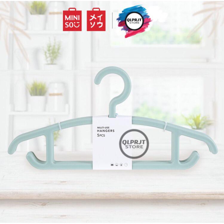 Jual Hanger Baju Tebal 5pcs By MINISO JAPAN | Shopee Indonesia